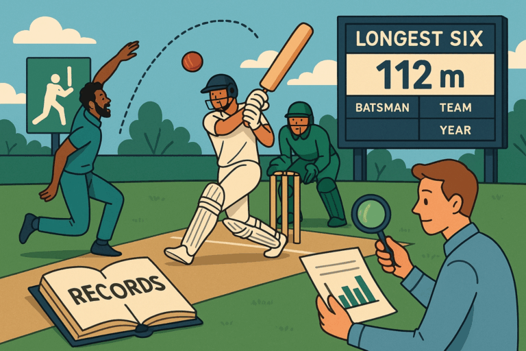 Longest Six in Cricket History: Records, Legends, and Analysis - Best ...