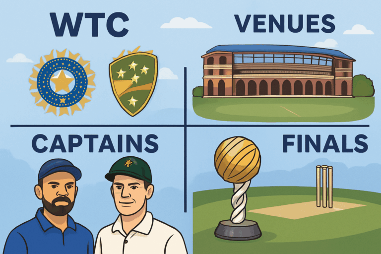 WTC Winner List: Champions, Venues, Captains & Finals - Best Cricket ...
